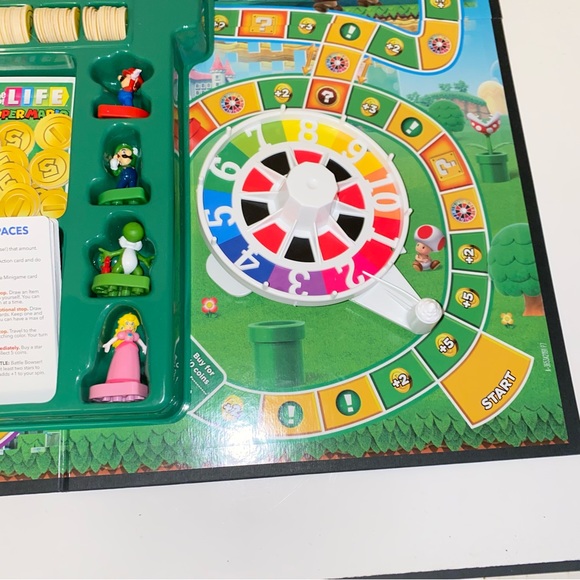 Hasbro | Games | Hasbro Gaming The Game Of Life Super Mario Edition ...